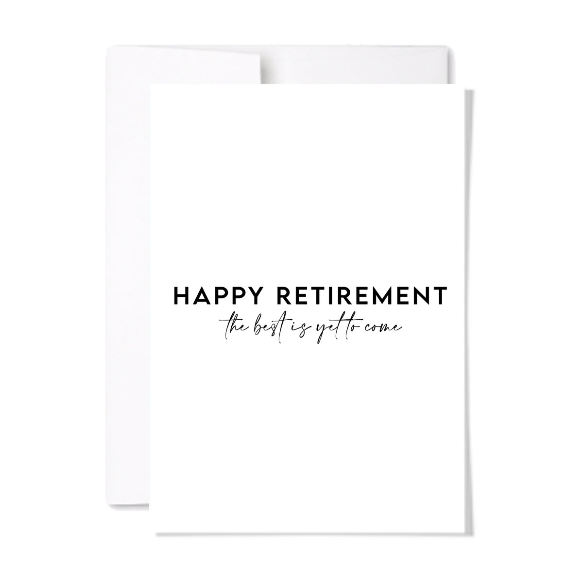 Happy Retirement Card – Paperscript