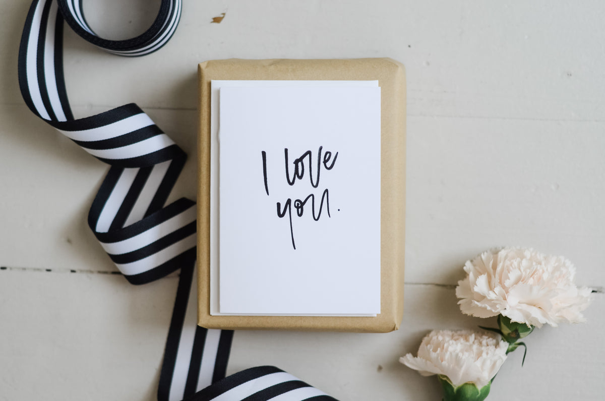 I Love You Card – Paperscript