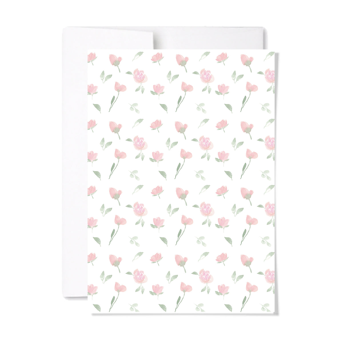 Tiny Floral Notecard – Paperscript