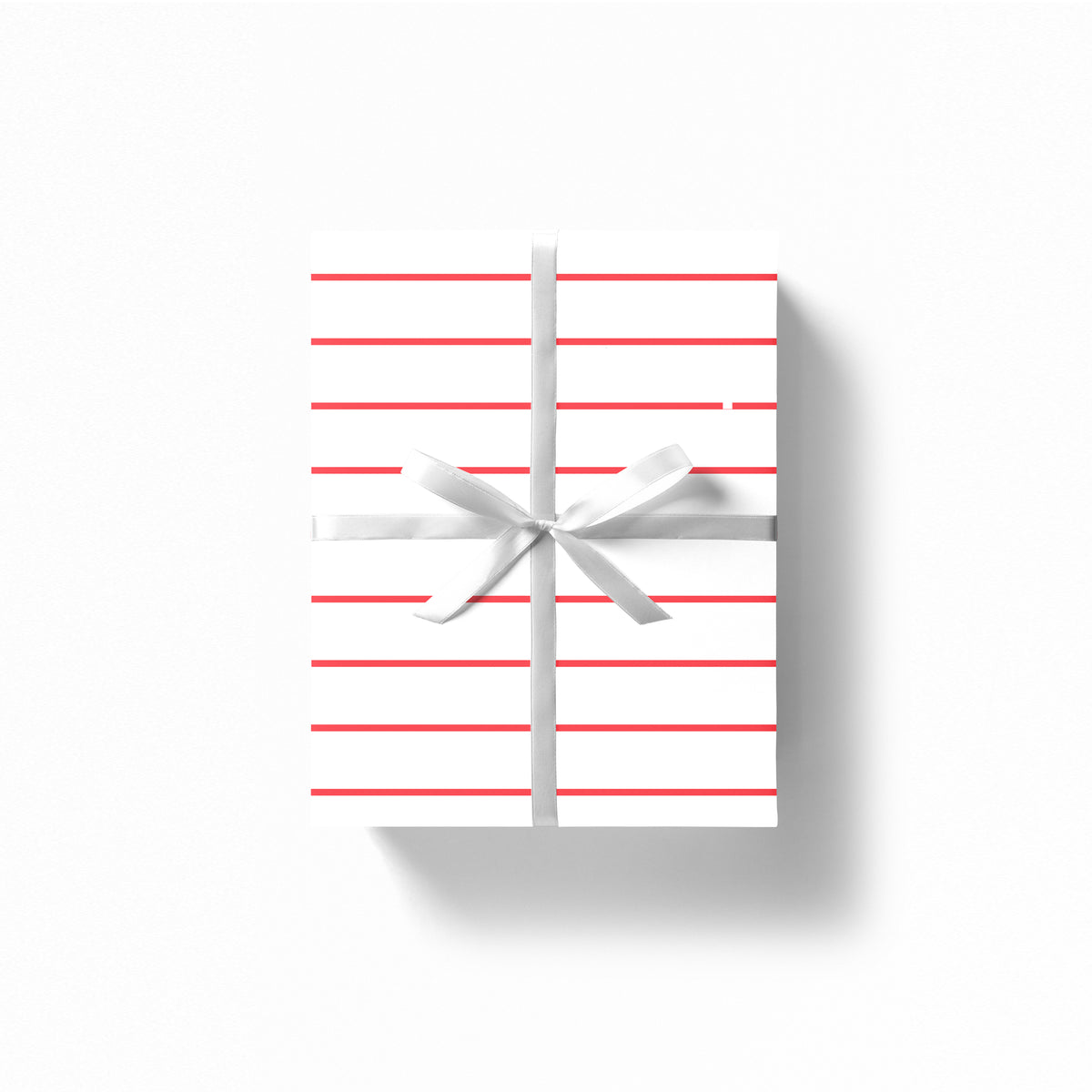 Wrapping Paper | Red Stripe – Paperscript