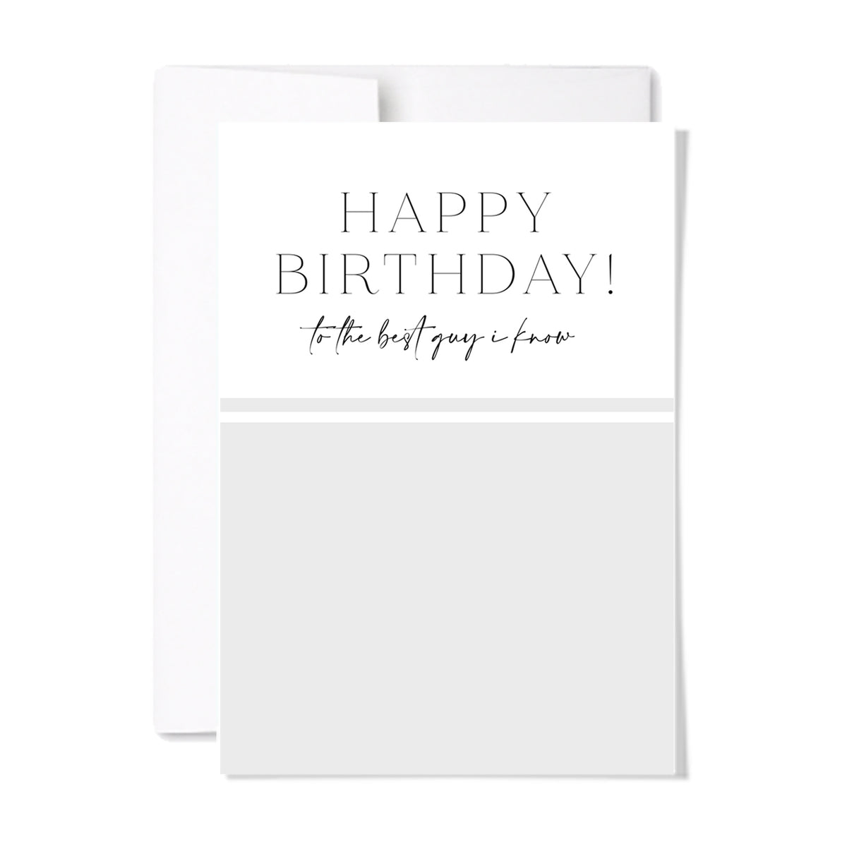 Best Guy I Know Card – Paperscript